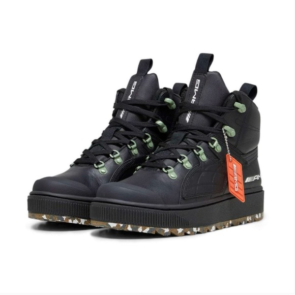Puma | Shoes | Nwt Puma Mapf Mercedes Amg Petronas Ren Boot Mens Black ...